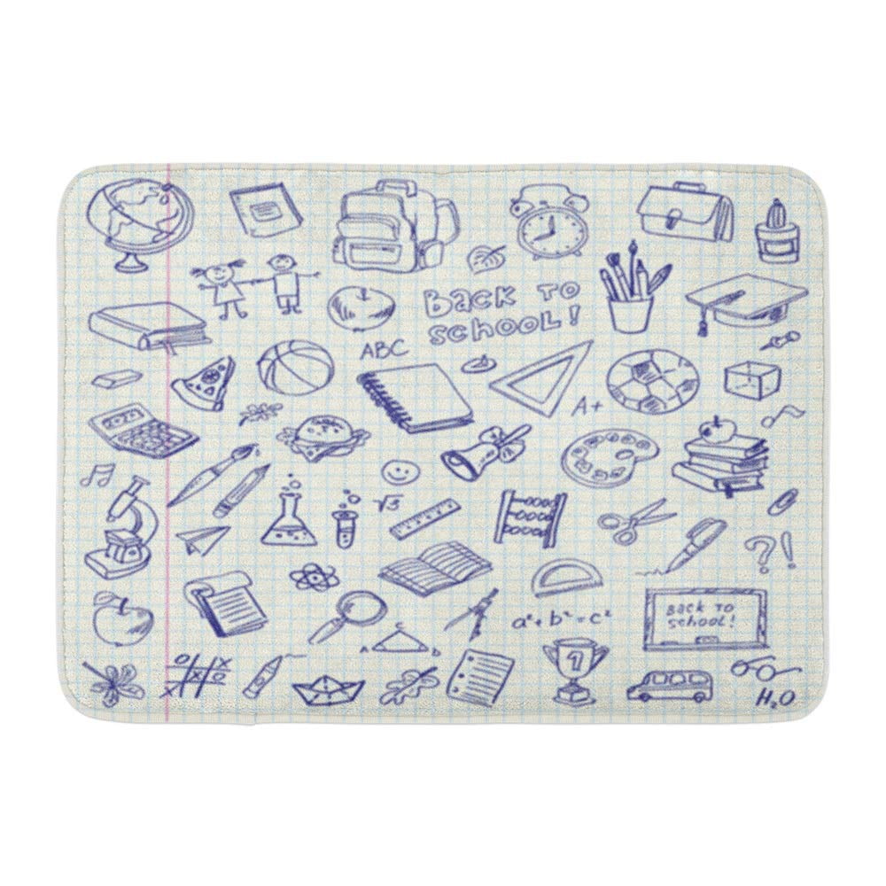 KDAGR Draw Freehand Drawing School on Sheet of Exercise Book Back to ...