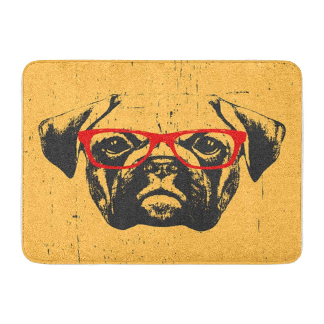 KDAGR Face Portrait of Boxer Dog with Glasses Design Hand Baby ...
