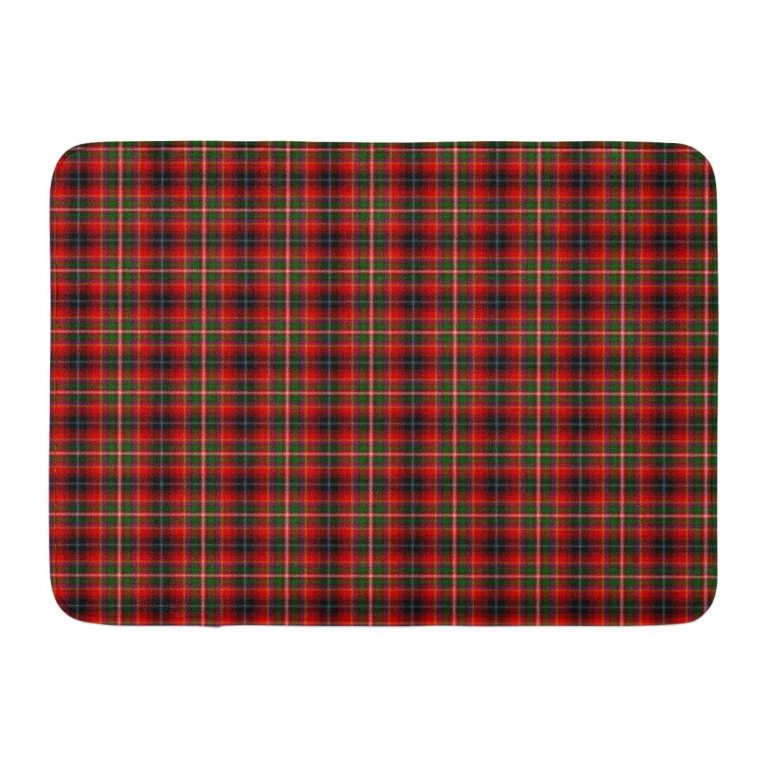 KDAGR Green Plaid Patterned of The Clan Innes Moray Tartan Red ...