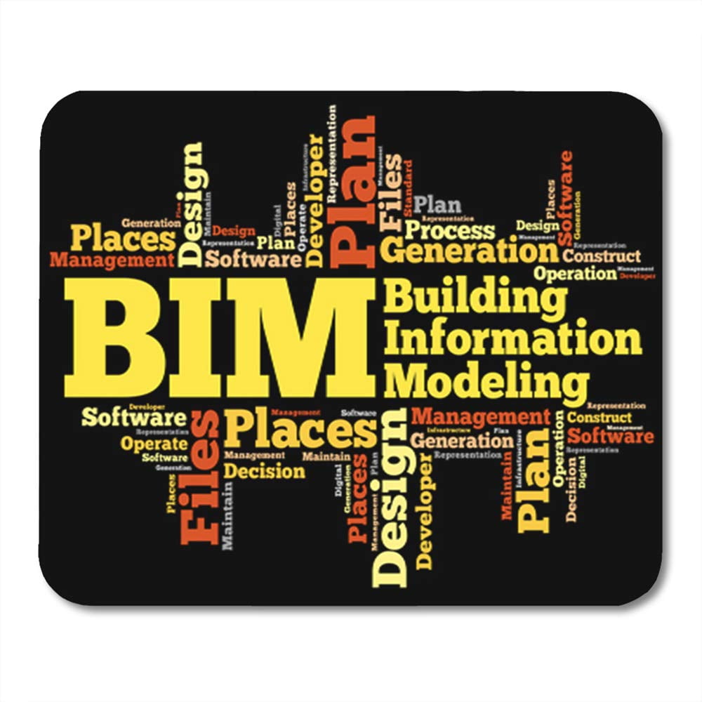 KDAGR Model Bim Building Information Modeling Word Cloud Abbreviations ...