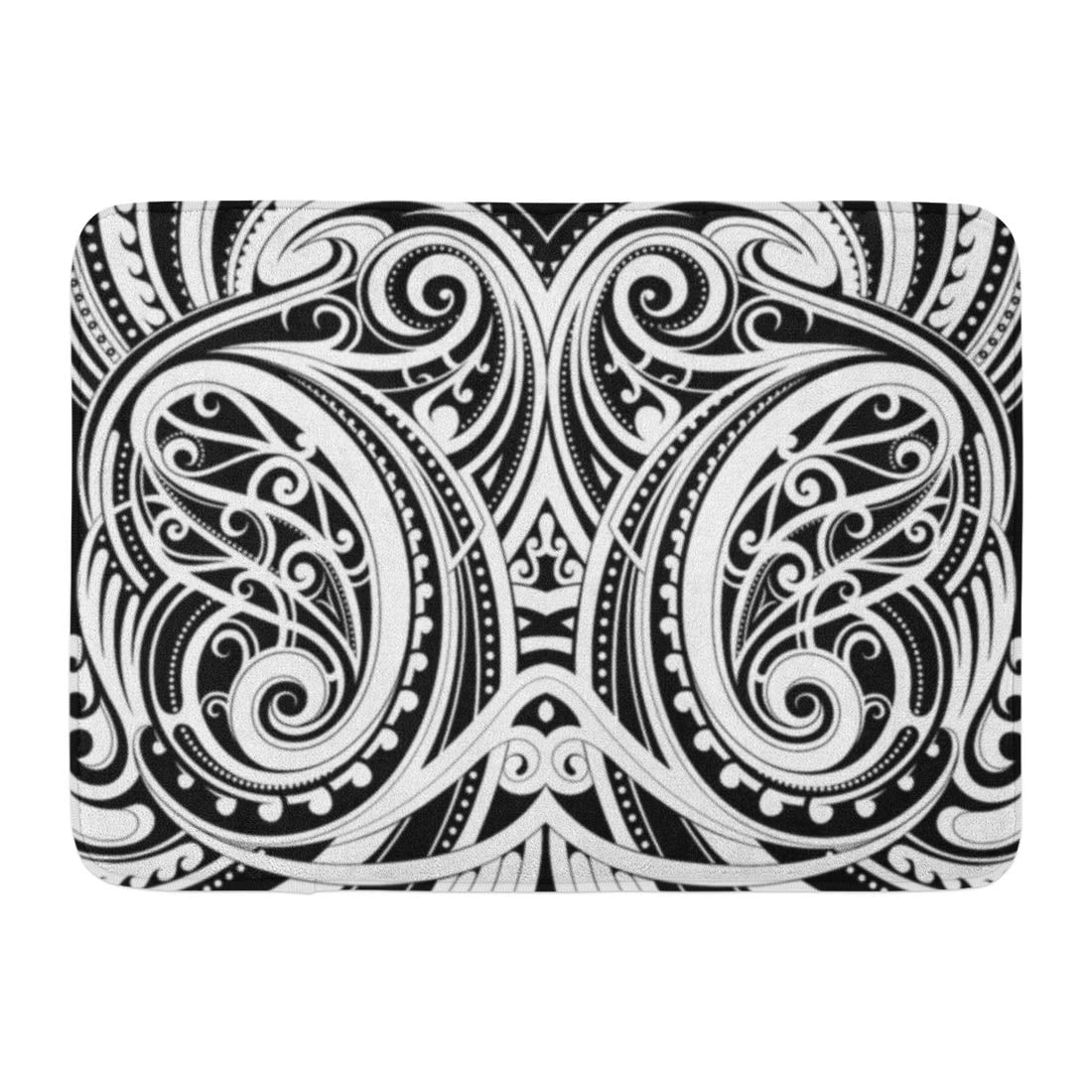 KDAGR Tattoo Maori Ethnic Pattern Tribal Polynesian Spiral Aboriginal ...