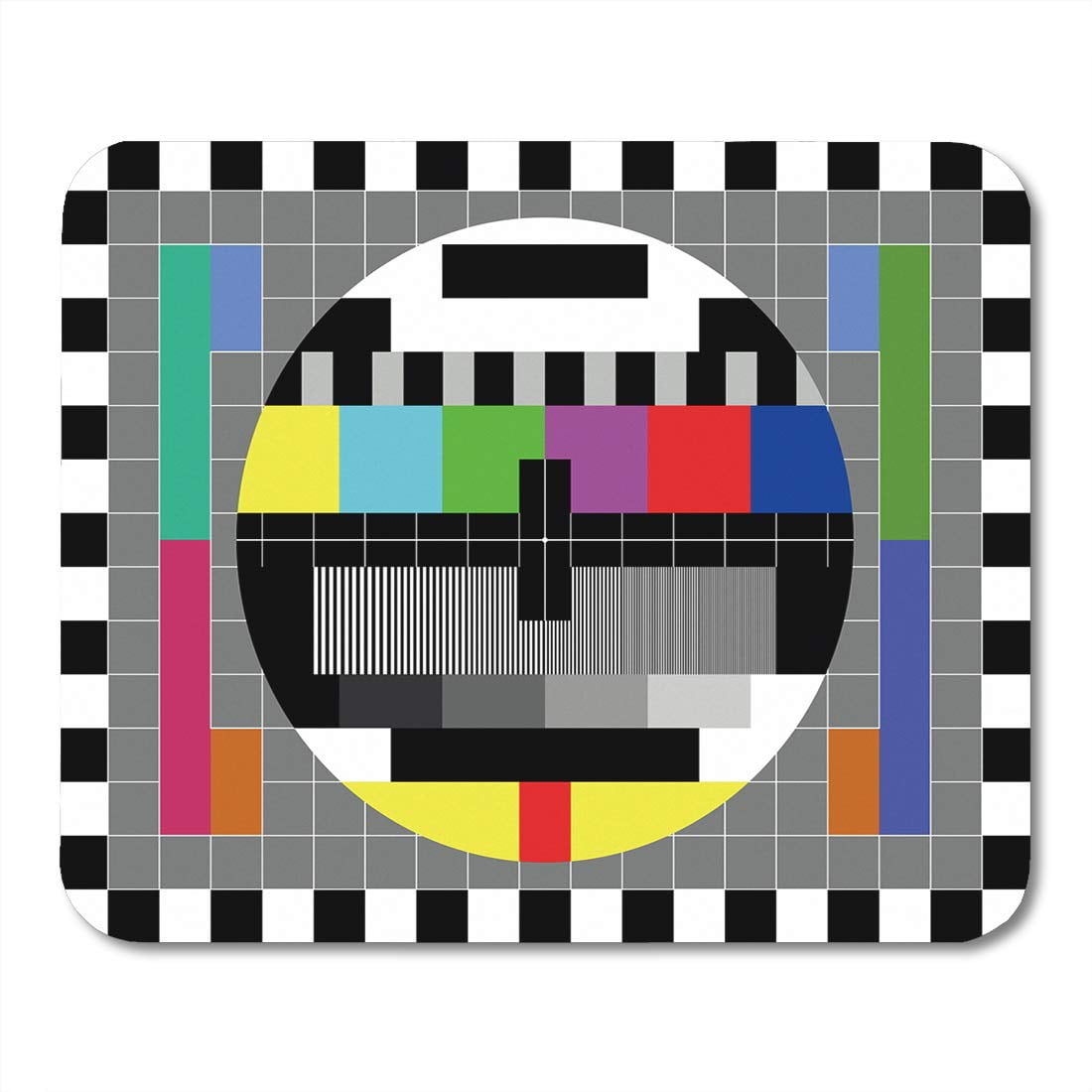 KDAGR Tv Test Rainbow Multi Color Bars and Geometric Signals ...