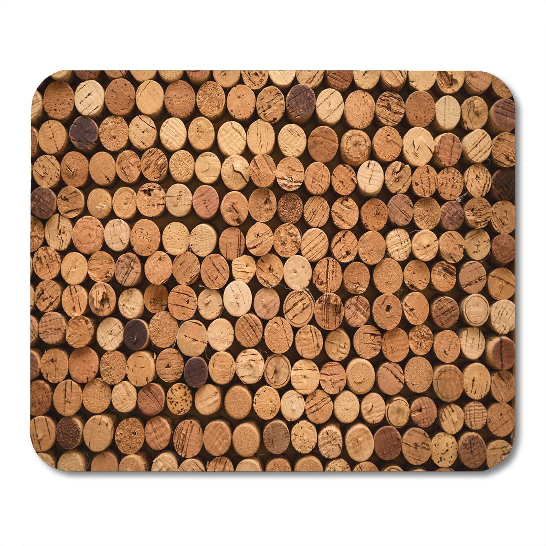 KDAGR Wine Cork Caps Many Stopper Top Mousepad Mouse Pad Mouse Mat 9x10 ...