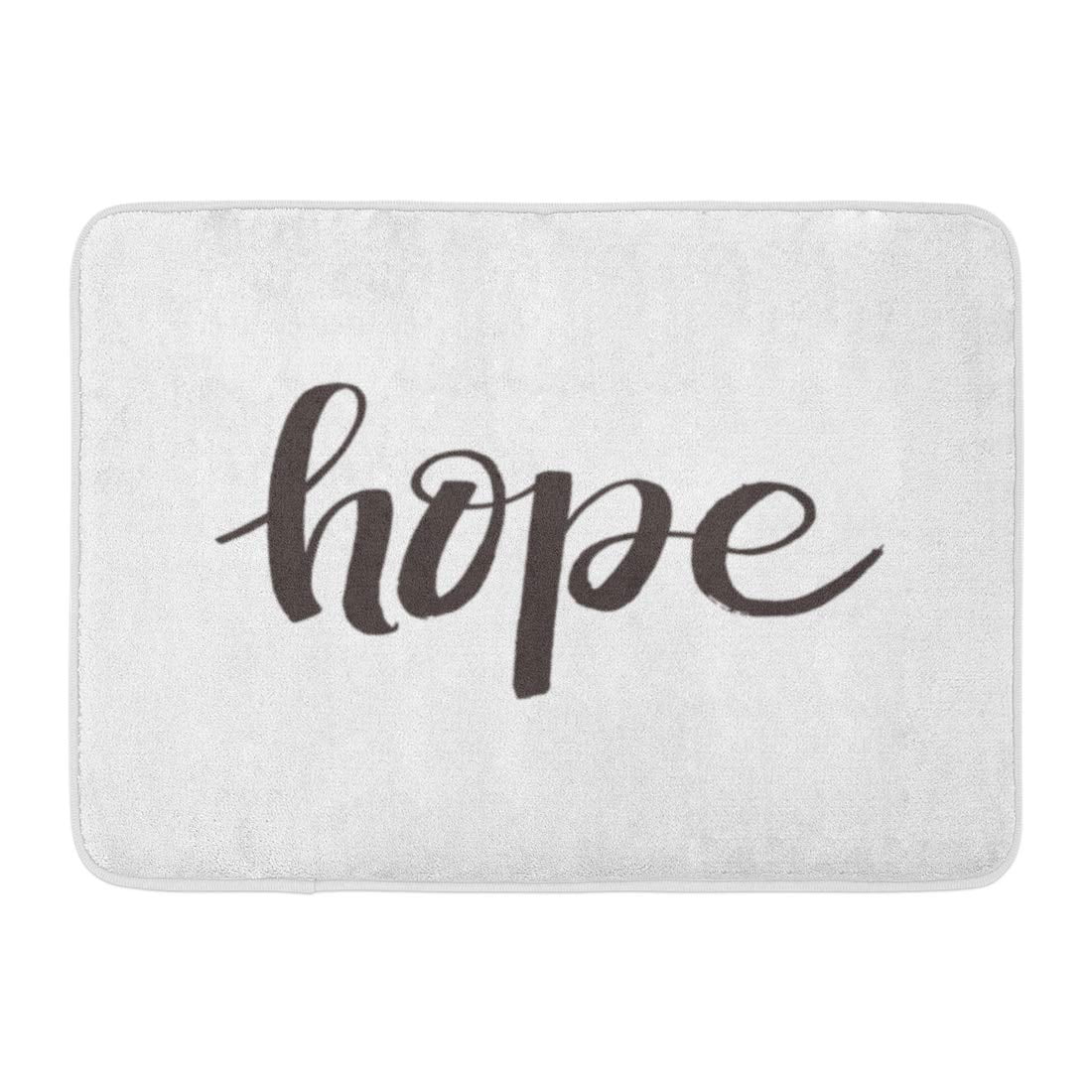 KDAGR Word Hope Grey Letters Hand Vintage Written Abstract Brush ...
