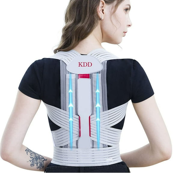 TOUMENY Back Corrector, Kyphosis Hunchback Osteoporosis Lumbar Support ...