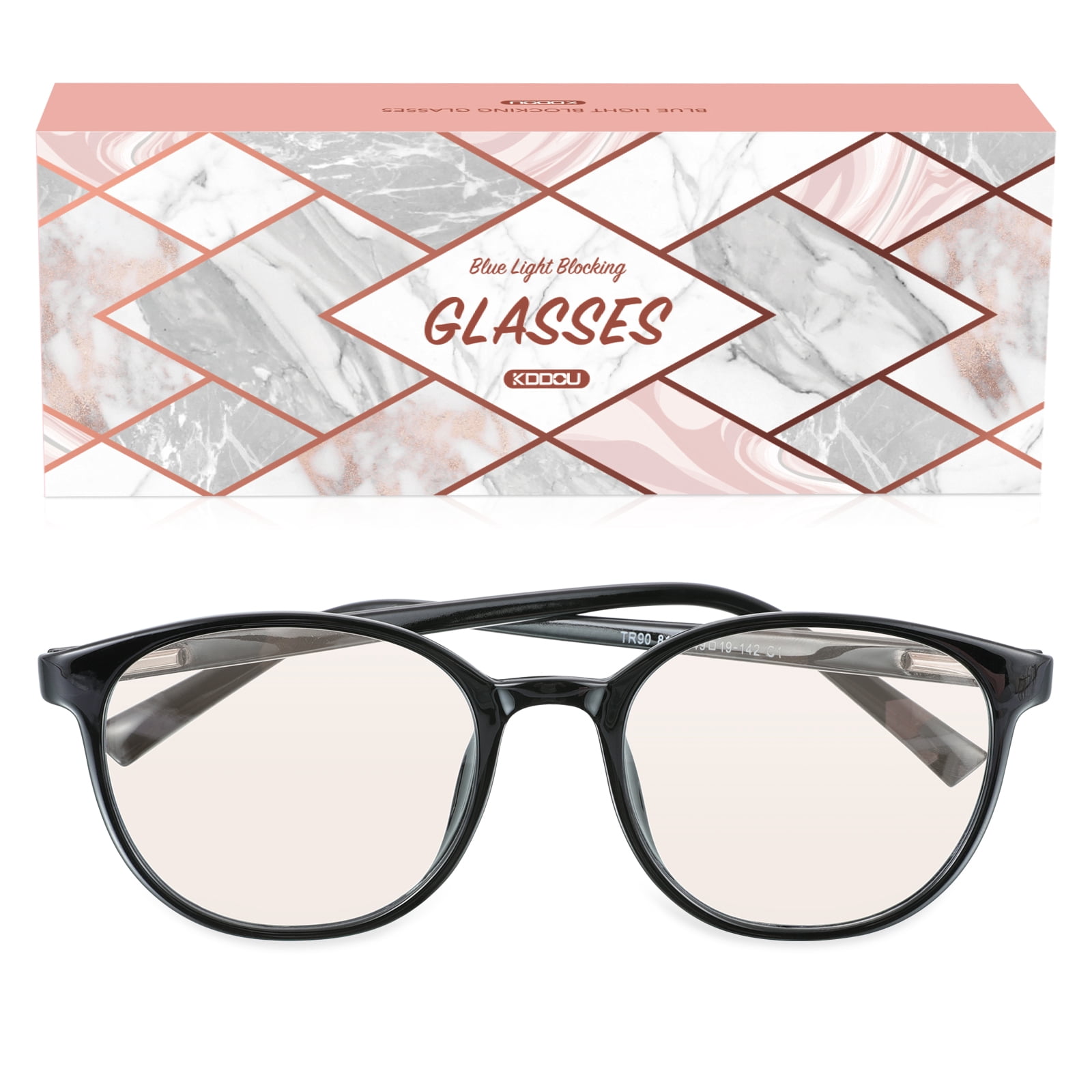 KDDOU Blue Light Blocking Glasses for Women, Ease Computer and Digital ...