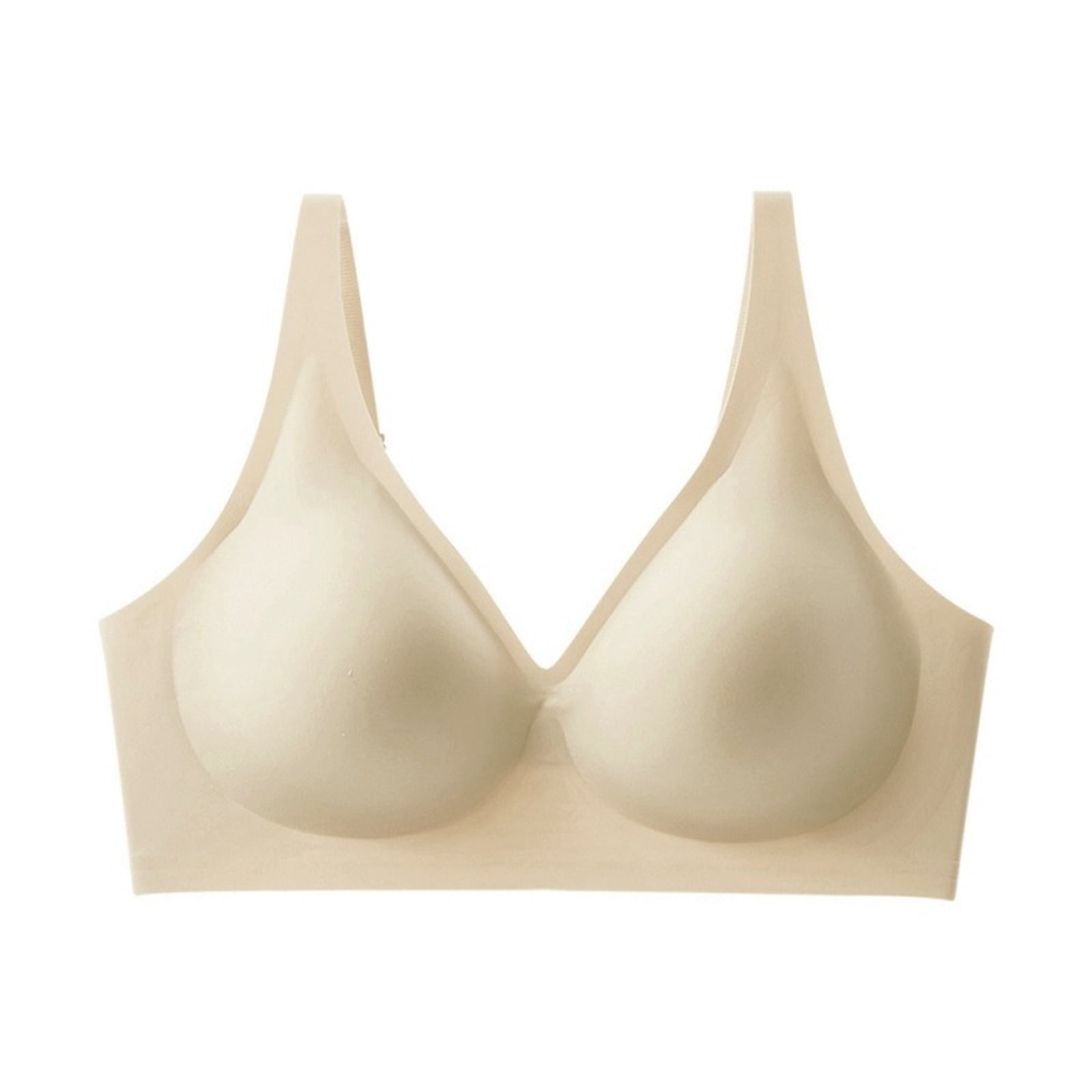 KDDYLITQ Bras for Women Soft Stretchy Bralette for Sensitive Skin ...