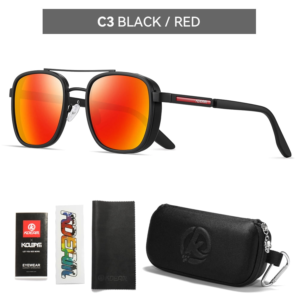 KDEAM Full-Rim Polarized Sunglasses For Men Crafted From High-Quality ...
