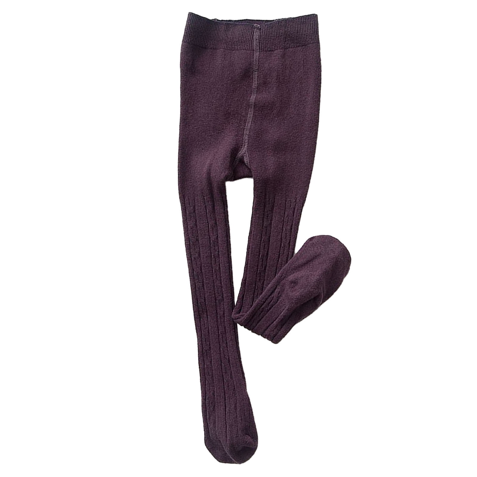KDFJPTH Kids Baby Girls Tights Toddler Cable Knit Warm Leggings ...