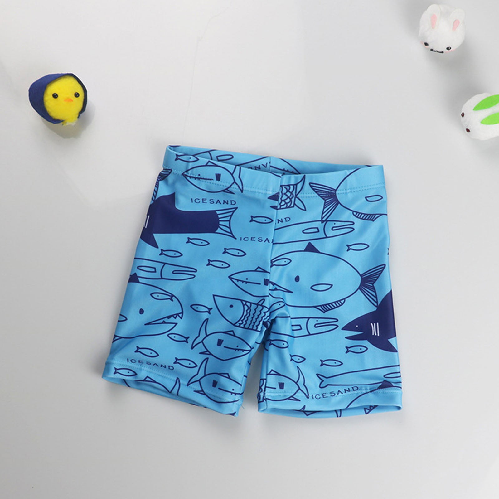 KDFJPTH Little Boys Swim Trunks Kids Cartoon Dinosaurs Floral Swim ...