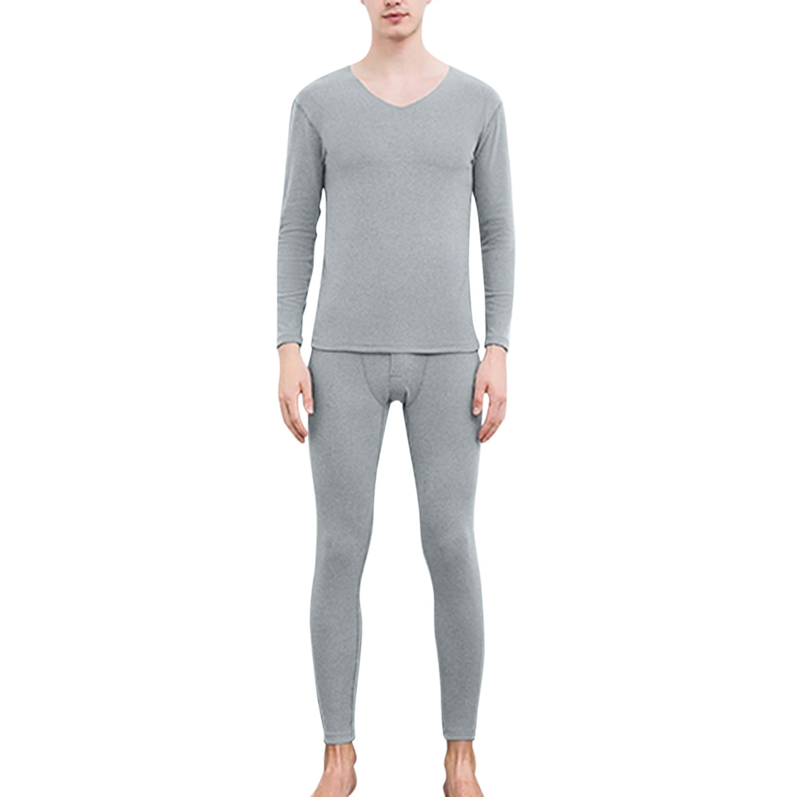 KDFJPTH Mens Milk Silk Constant Temperature Seamless Autumn And Winter ...