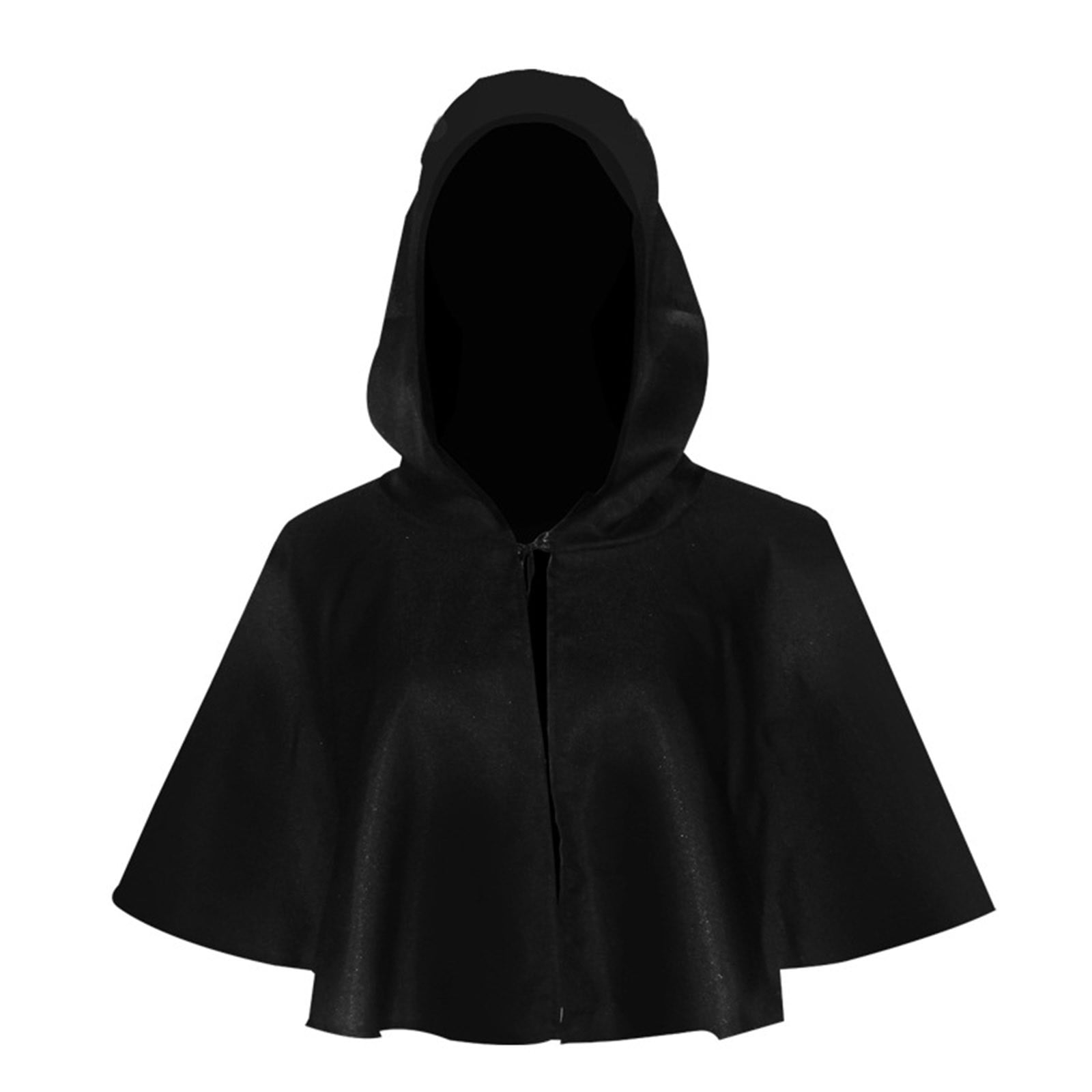 KDFJPTH Popular Cape Of Dark Style COS Hooded Cape Gothic Clothing ...