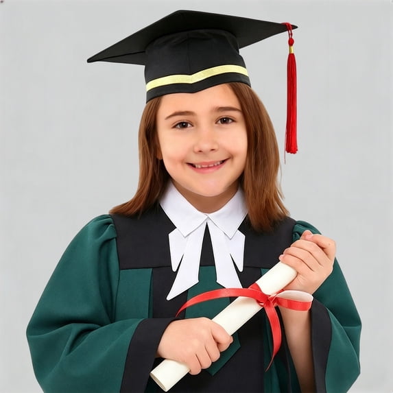 KDFJPTH Toddlers Outfits Sets Summer Graduation Gown Cap Boys Academic ...