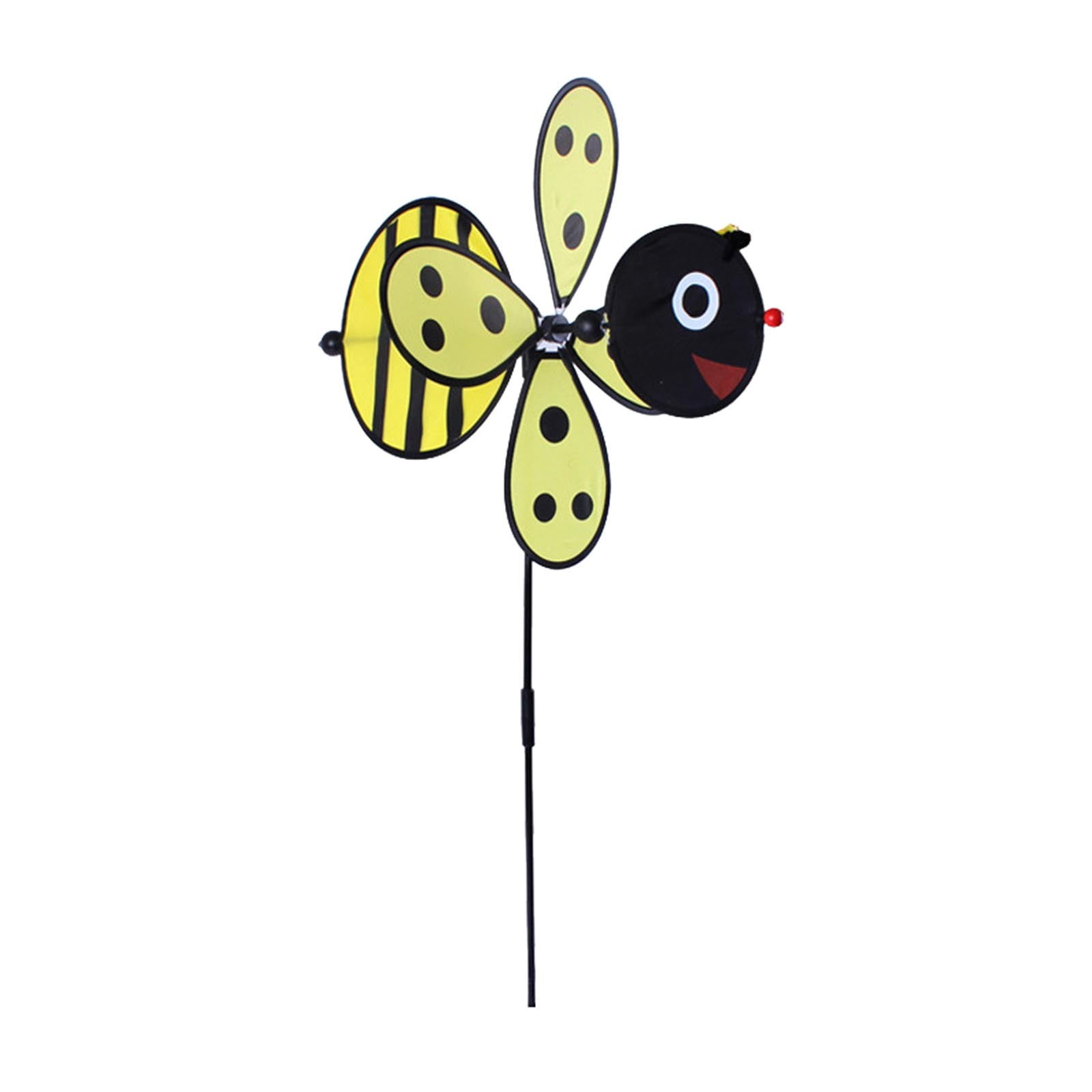KDFWDM Animal Windmill Ladybug Outdoor Decor, Outdoor Spinners Outdoor ...