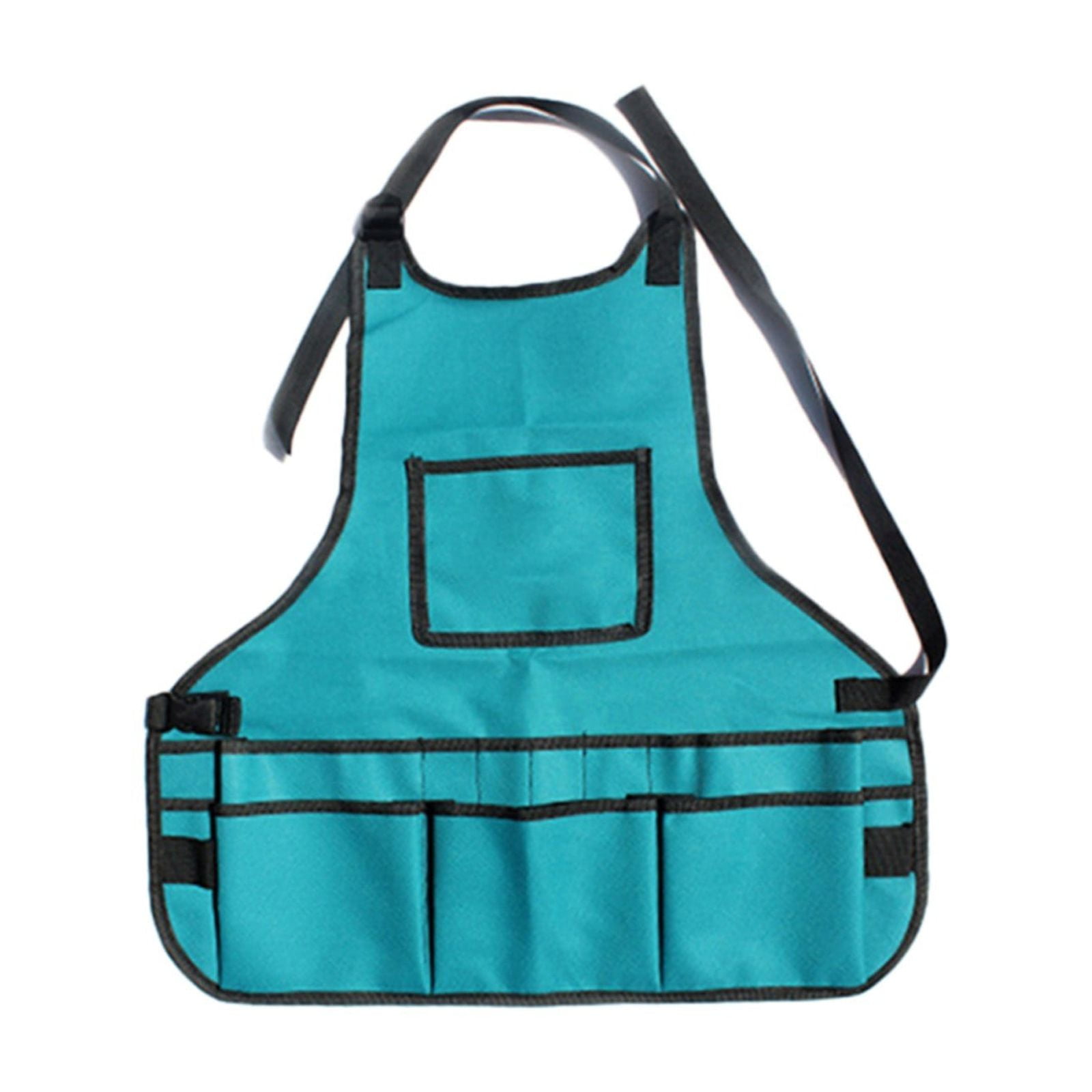 KDFWDM Garden Apron, Oxford Cloth Work Apron with Pockets, Adjustable Tool Apron for Home Garden ...