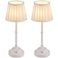 KDG Cordless LED Table Lamps Set of 2, Rechargeable 5000mAh Battery ...