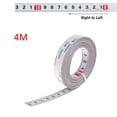 KDJ 1/2/4M Self Adhesive Metric Scale Ruler Miter Track Tape Measure ...