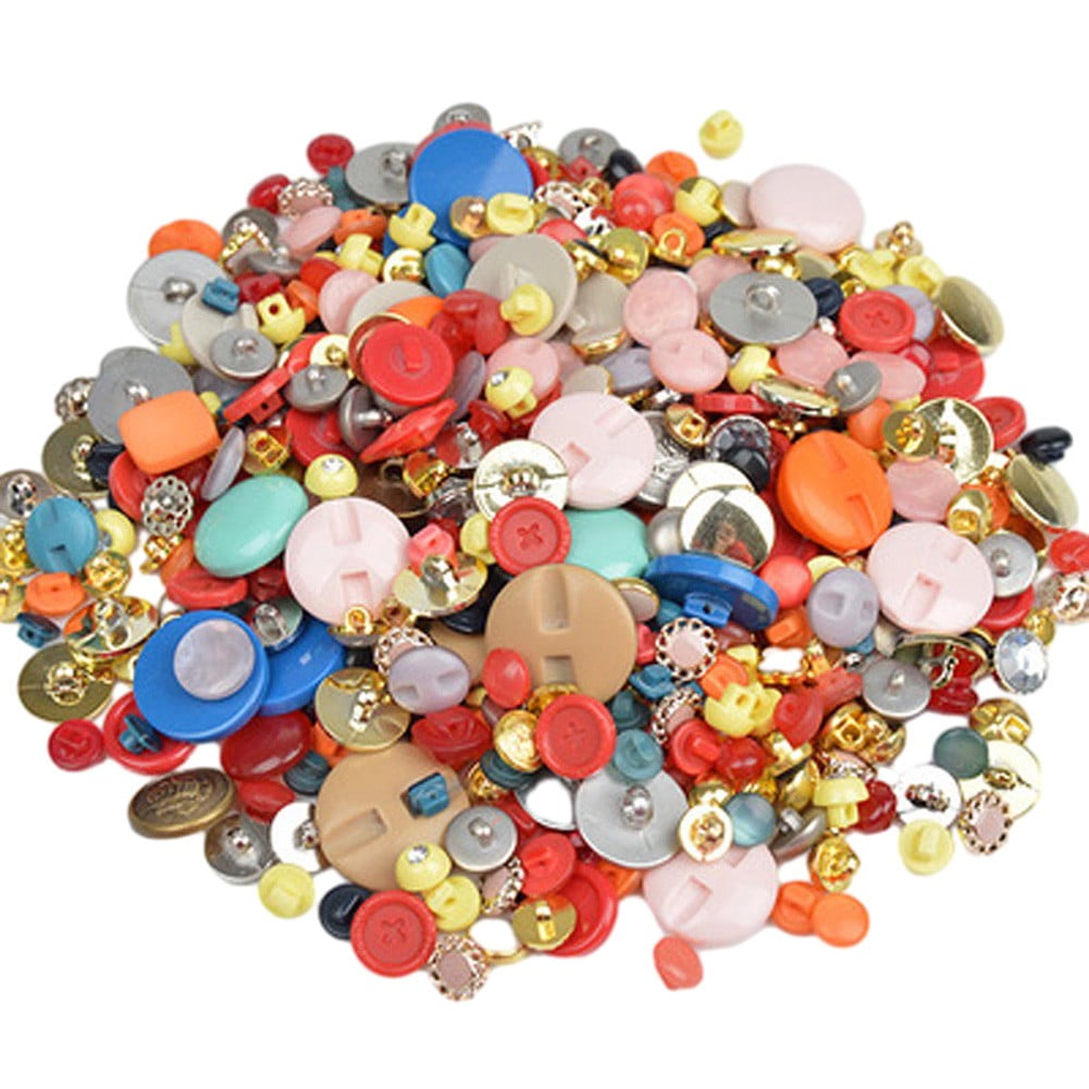 KDJ 1-3cm round resin buttons for kids handmade DIY craft sewing ...