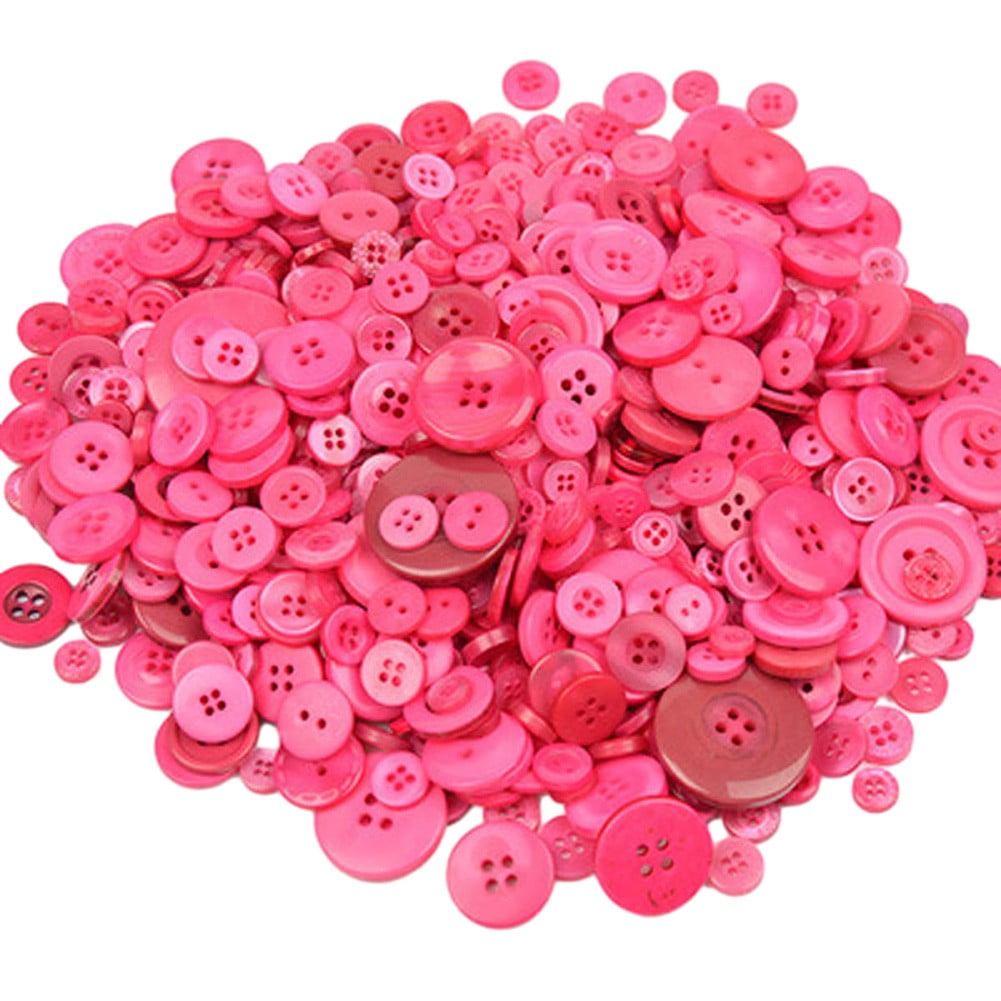 KDJ 1-3cm round resin buttons for kids handmade DIY craft sewing ...