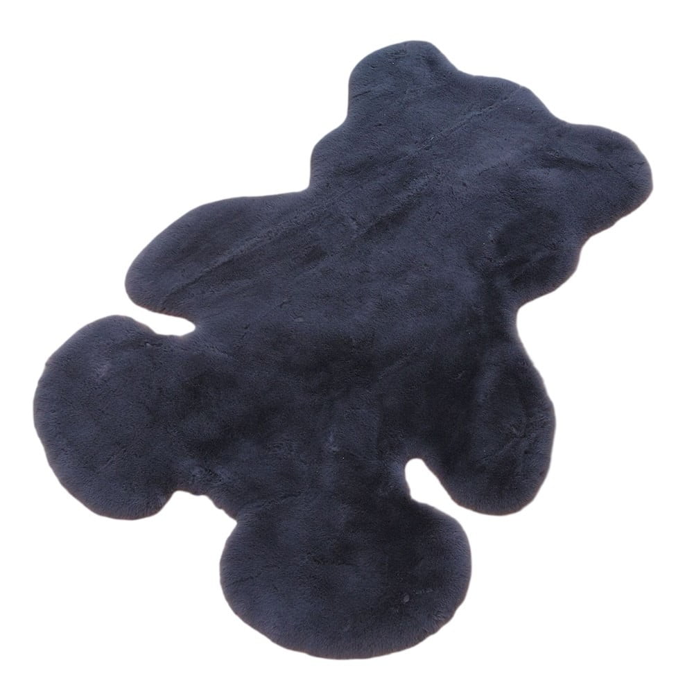 KDJ 1.5*2FT Plush Cartoon Decorative Imitation Skin Bear Carpet Bedroom ...