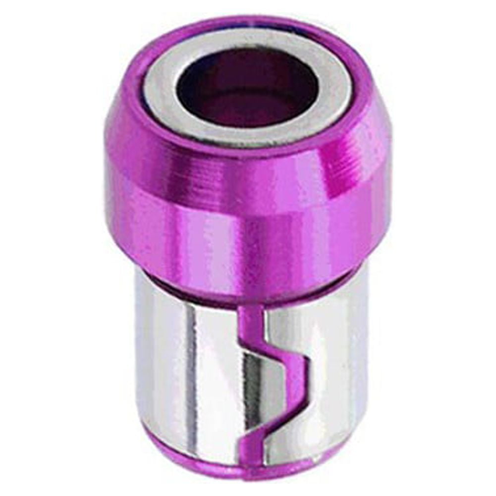 KDJ 1/5Pcs/Set Magnetic Ring 1/4” Metal Screwdriver Bit Magnetic Ring ...