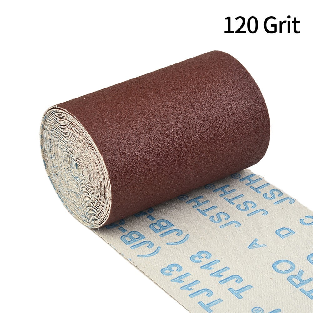 KDJ 1 Roll 10m Emery Cloth Roll Polishing Sandpaper 80-600 Grit ...