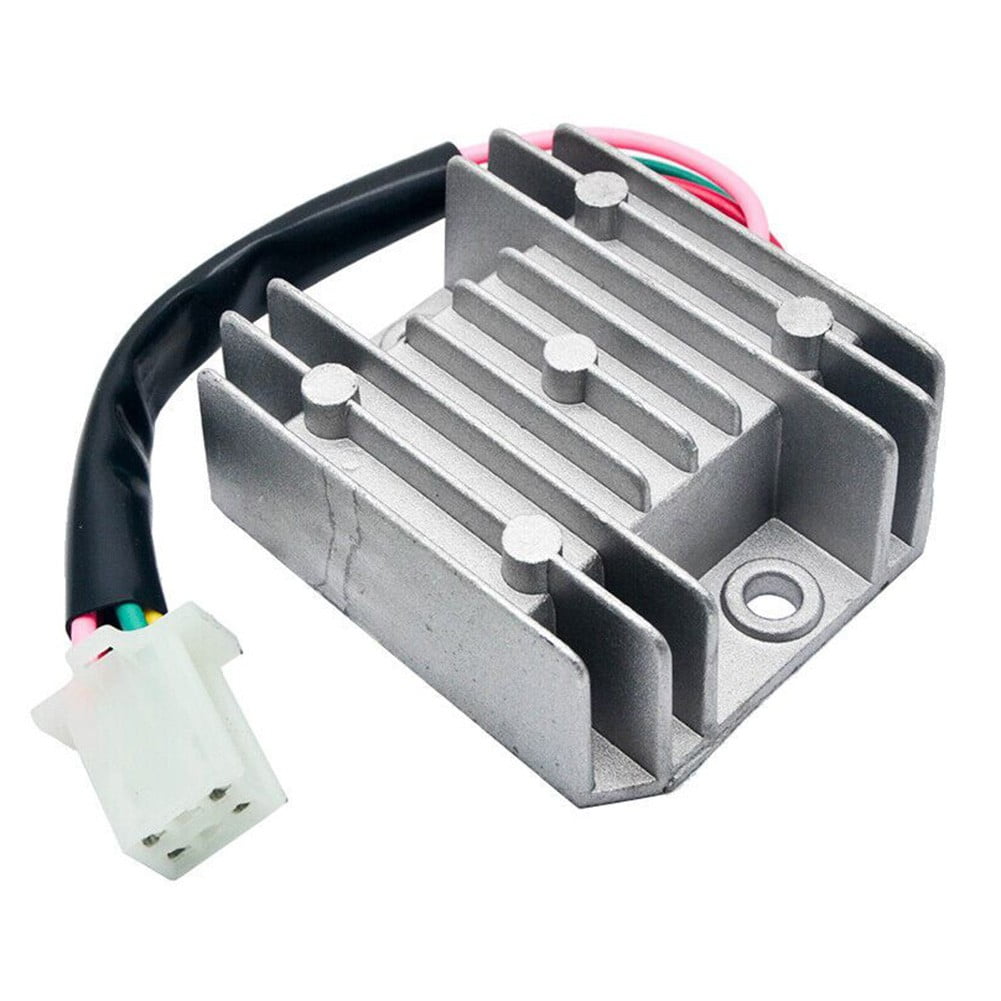 KDJ 12V 4 Wire Full Wave Voltage Regulator Rectifier for ATV Motorcycle ...