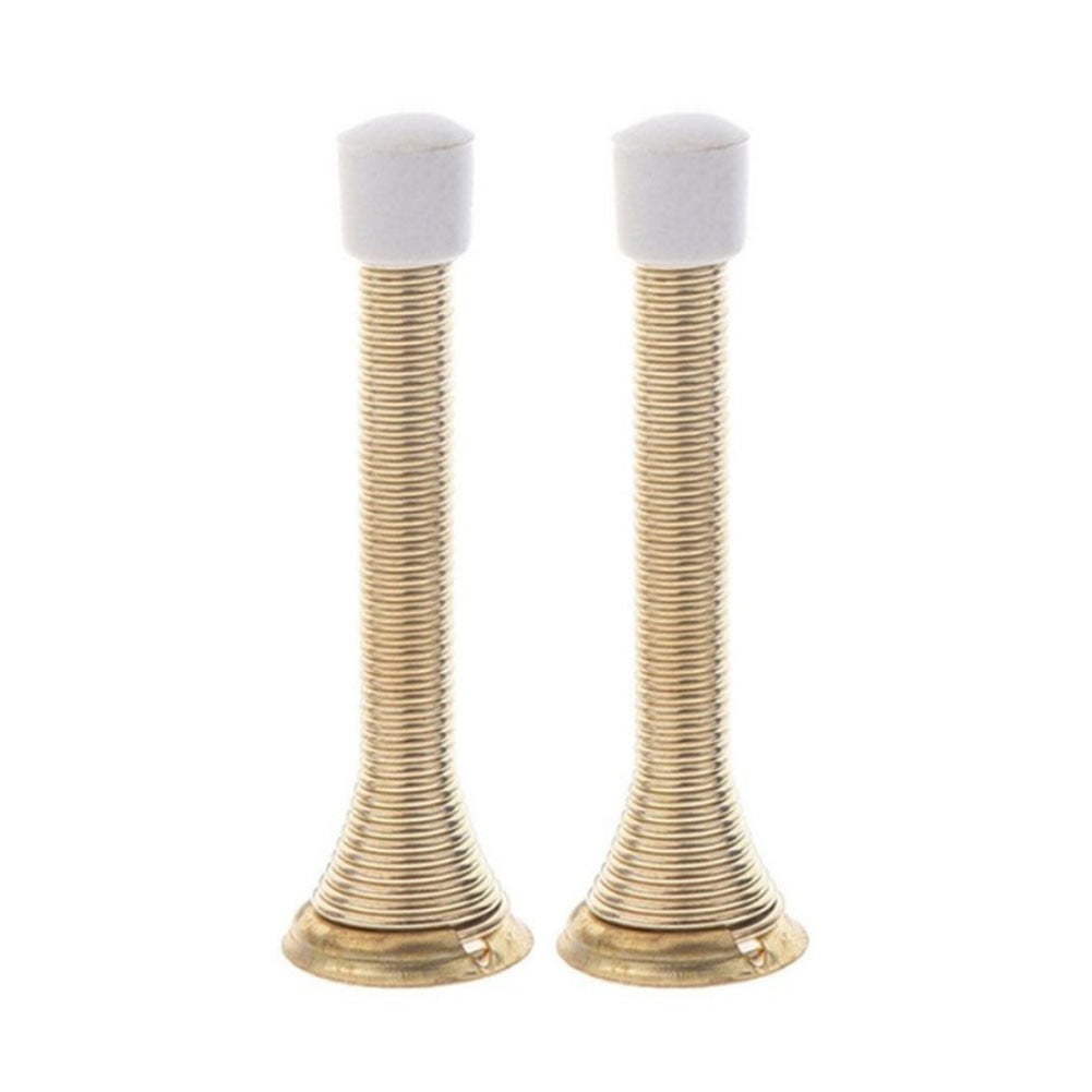 KDJ 2PCS Metal Spring Door Stopper With Bottom Plate And Screws For ...