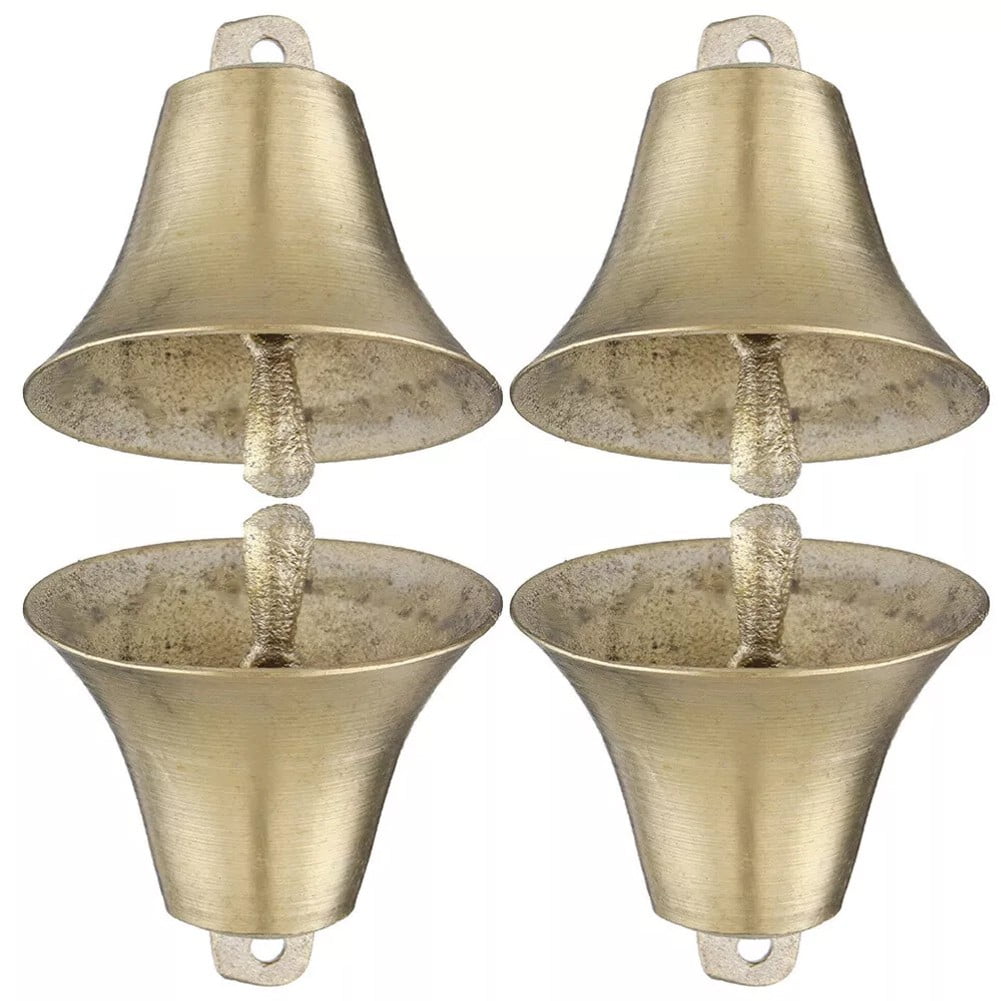 KDJ 4-pack of herding bells for cattle, goats, horses and sheep Hanging ...