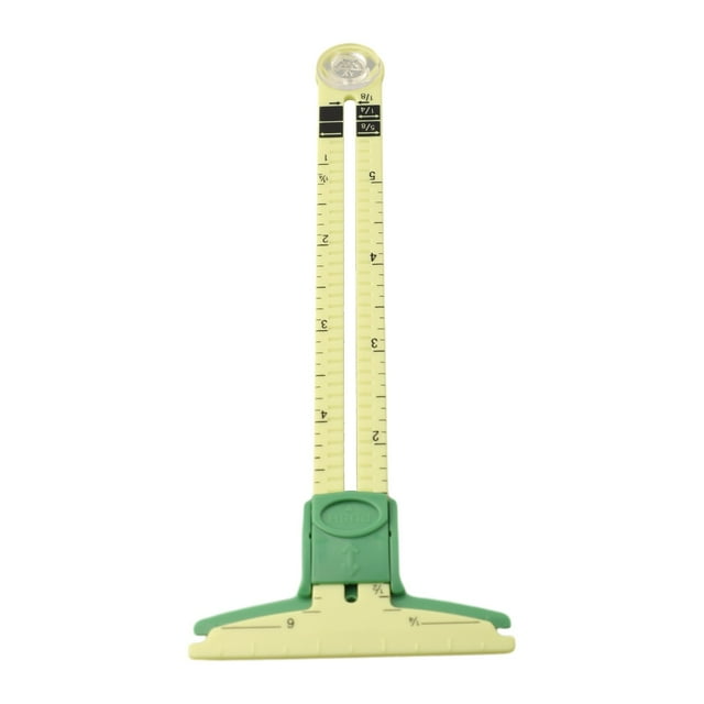 KDJ 5-in-1 Sliding Gauge Measuring Quilting Sewing Ruler for Knitting ...