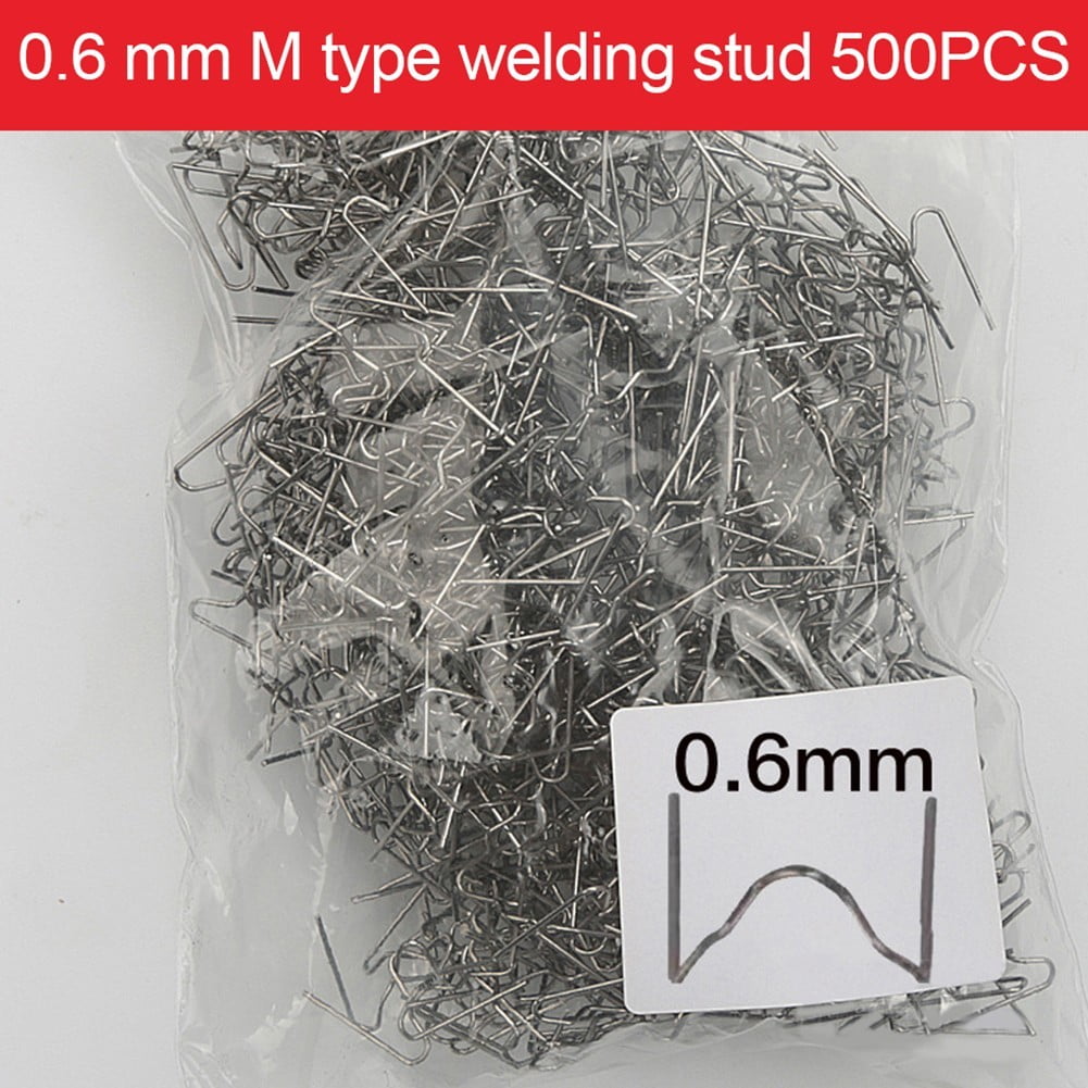 KDJ 500pieces 0.6/0.8mm Hot Staplers Stapl For Car Bumper Plastic ...