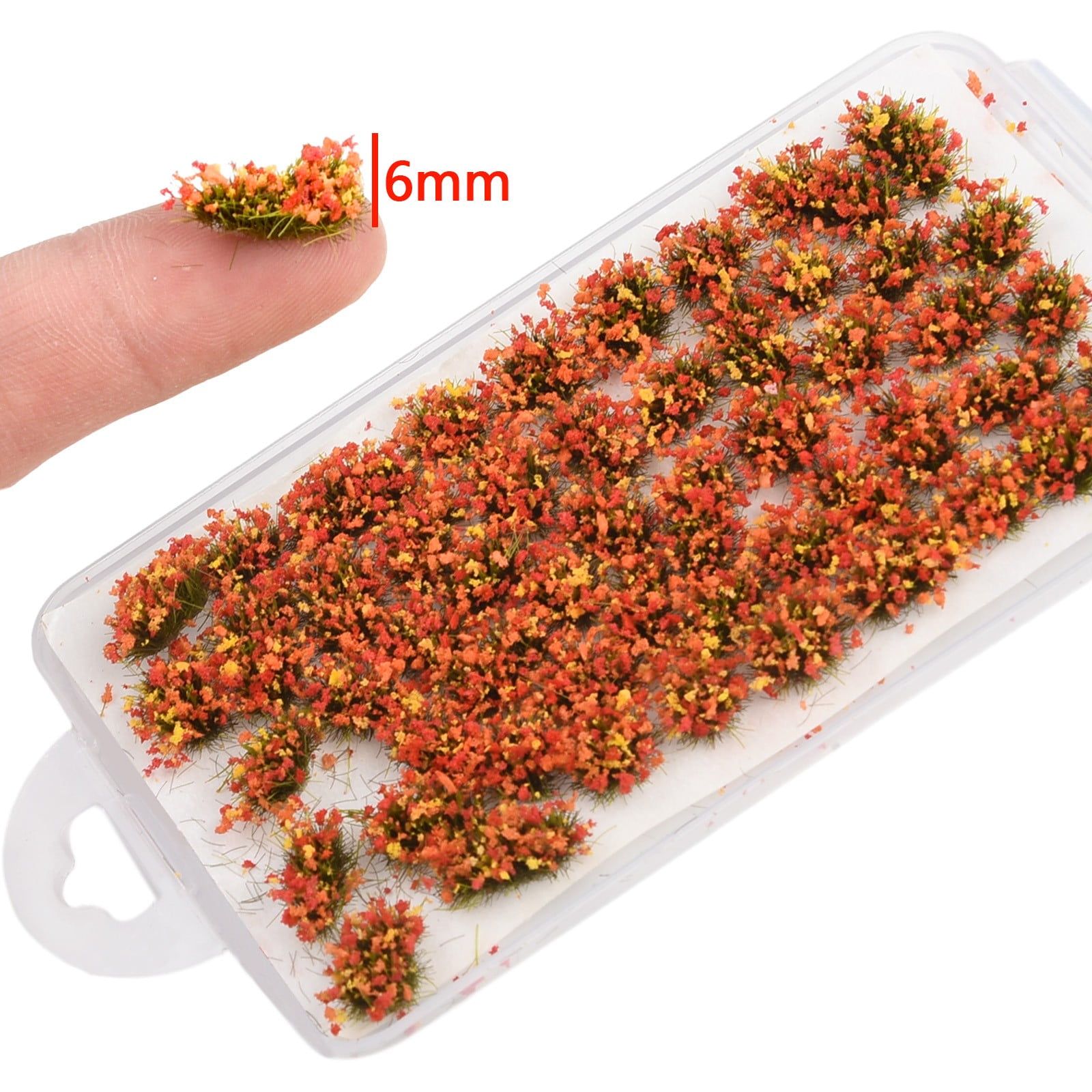 KDJ 53Pcs Static Grass for Tufts Model scenery Miniature Scenery ...