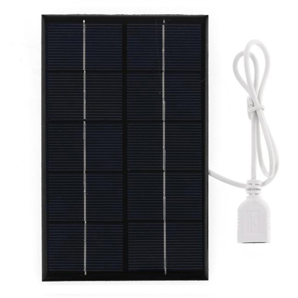 KDJ 5V 5W Portable Outdoor Solar Panel USB Output Mobile Phone Charger ...