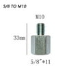 KDJ 6 Sizes Thread Adapter Connector Converters M10 To M14 To 5/8-11 To M14 For Angle Grinder ...
