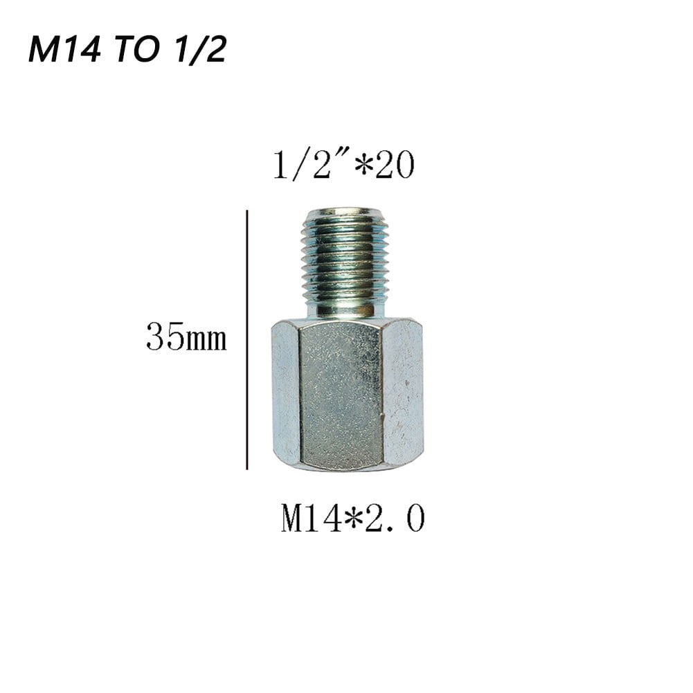 KDJ 6 Sizes Thread Adapter Connector Converters M10 To M14 To 5/8-11 To ...