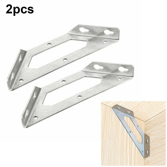 KDJ Corner Brackets Wood Connection Angle Stainless Steel Corner Brackets Angle Corner Stand ...