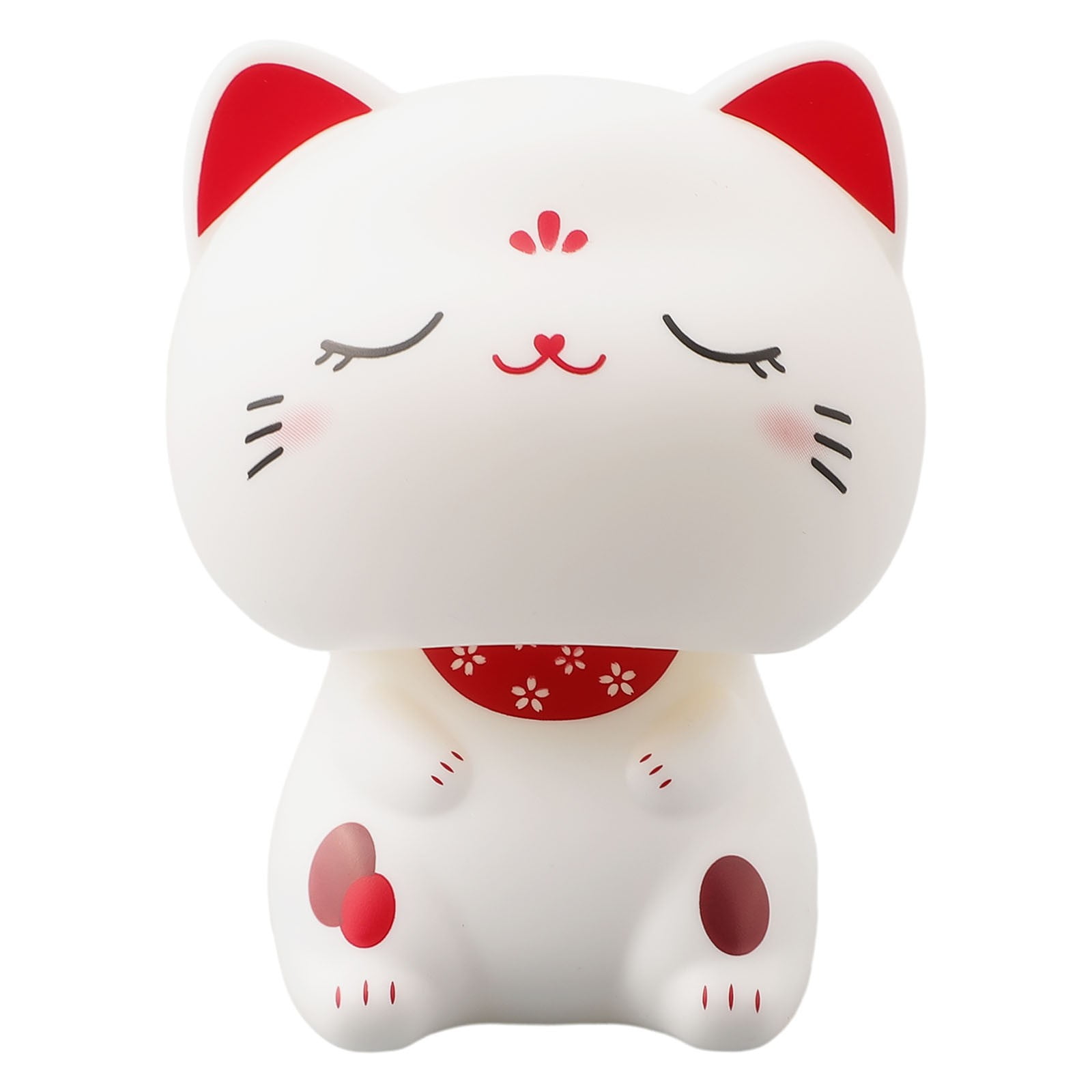KDJ Good Luck Office Cute Cat Amulet Automatic Nodding Good Luck And ...