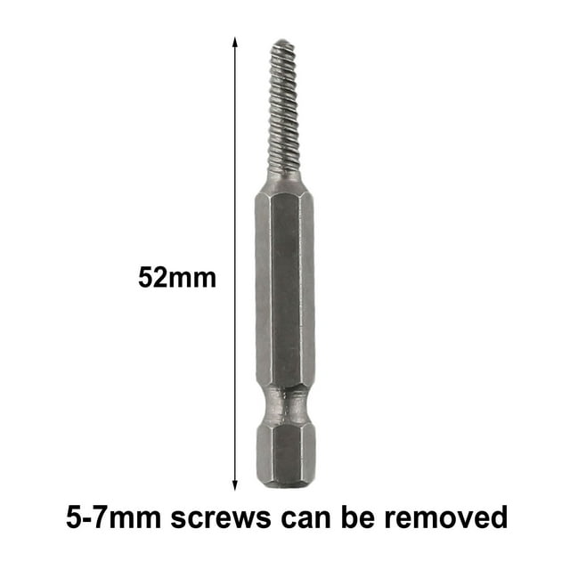 KDJ Hex Screw Extractors Tool Center Drill Bits Guide Set Damaged Bolt ...