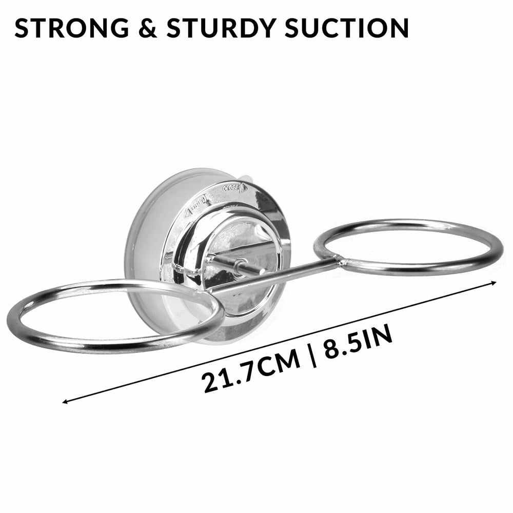 KDJ Keep Your Bathroom Tidy with a Double Toothbrush Tumbler Holder ...