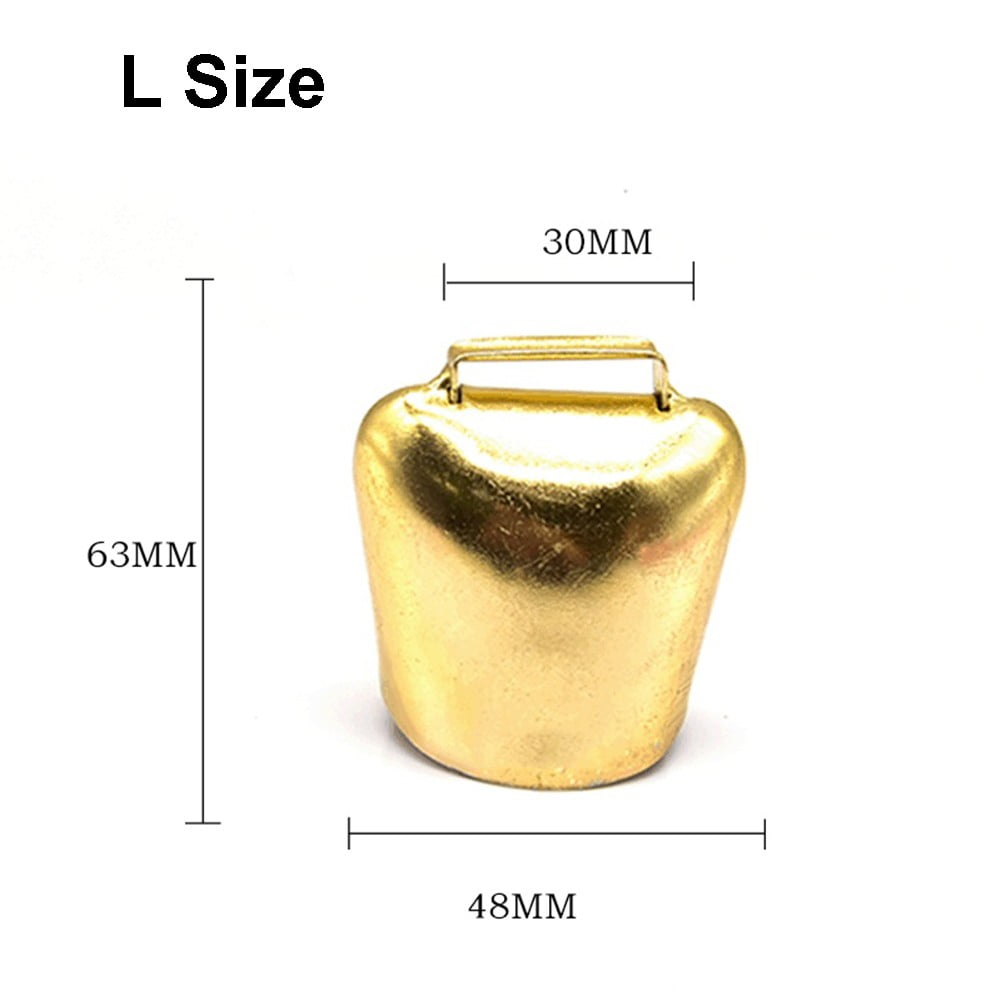 KDJ Metal Cow Sheep Bell Copper Bells Cattle Sheep Copper Bells Loud ...