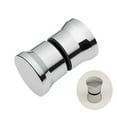 KDJ Replacement Handle Shower Door Knob Bathroom Chrome Plastic Spare Parts Silver - Walmart.com
