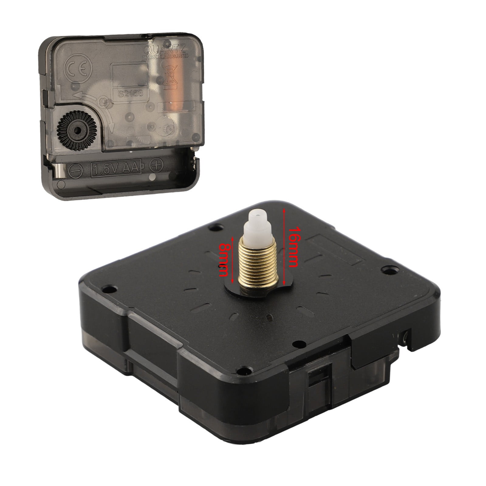 KDJ Silent Wall Clock Movement Scanning Quartz Watch Movement DIY Watch Accessories - Walmart.com