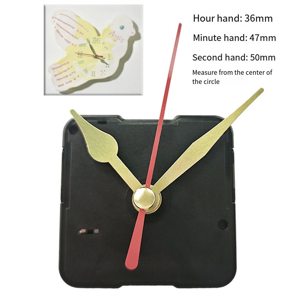 KDJ Silent and Accurate DIY Clock Movement Pointer for Home Decoration ...
