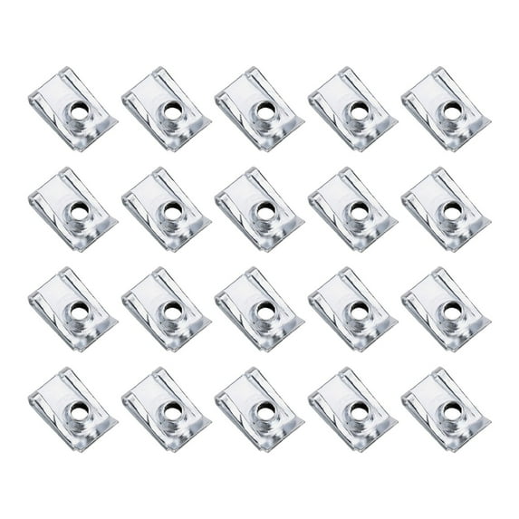 KDJ Spire Clips U Clips Fixings Panel 20Pcs A Greater Clamping Force ...
