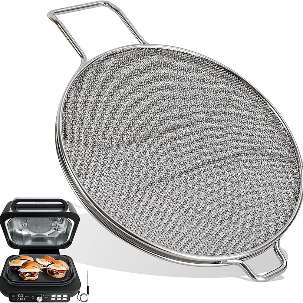 KDJ Stainless Steel Splatter Shield IG651 Detachable Dishwasher Fryer ...
