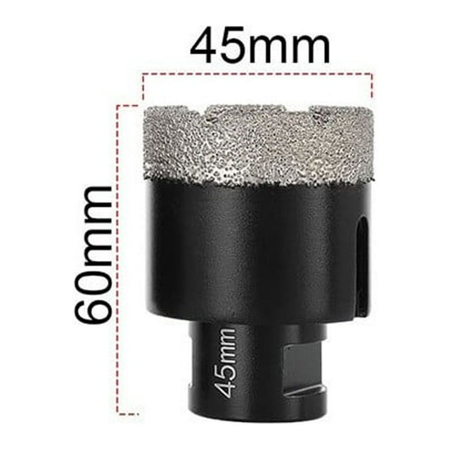 KDJ Thread Dry Vacuum Brazed Diamond Drilling Core Bit Porcelain Tile ...