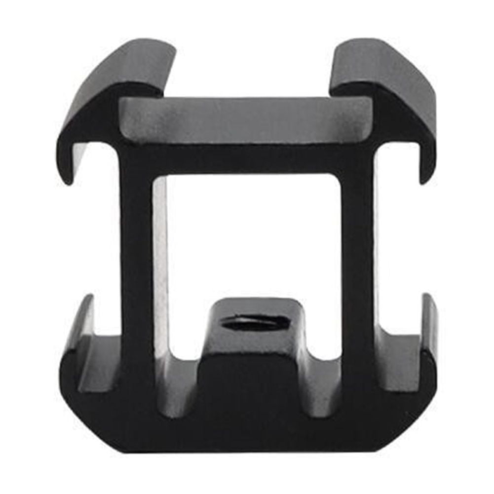 KDJ Triple Hot Shoe Mount Adapter Two Screw Brackets For Flash Dslr Cameras - Walmart.com