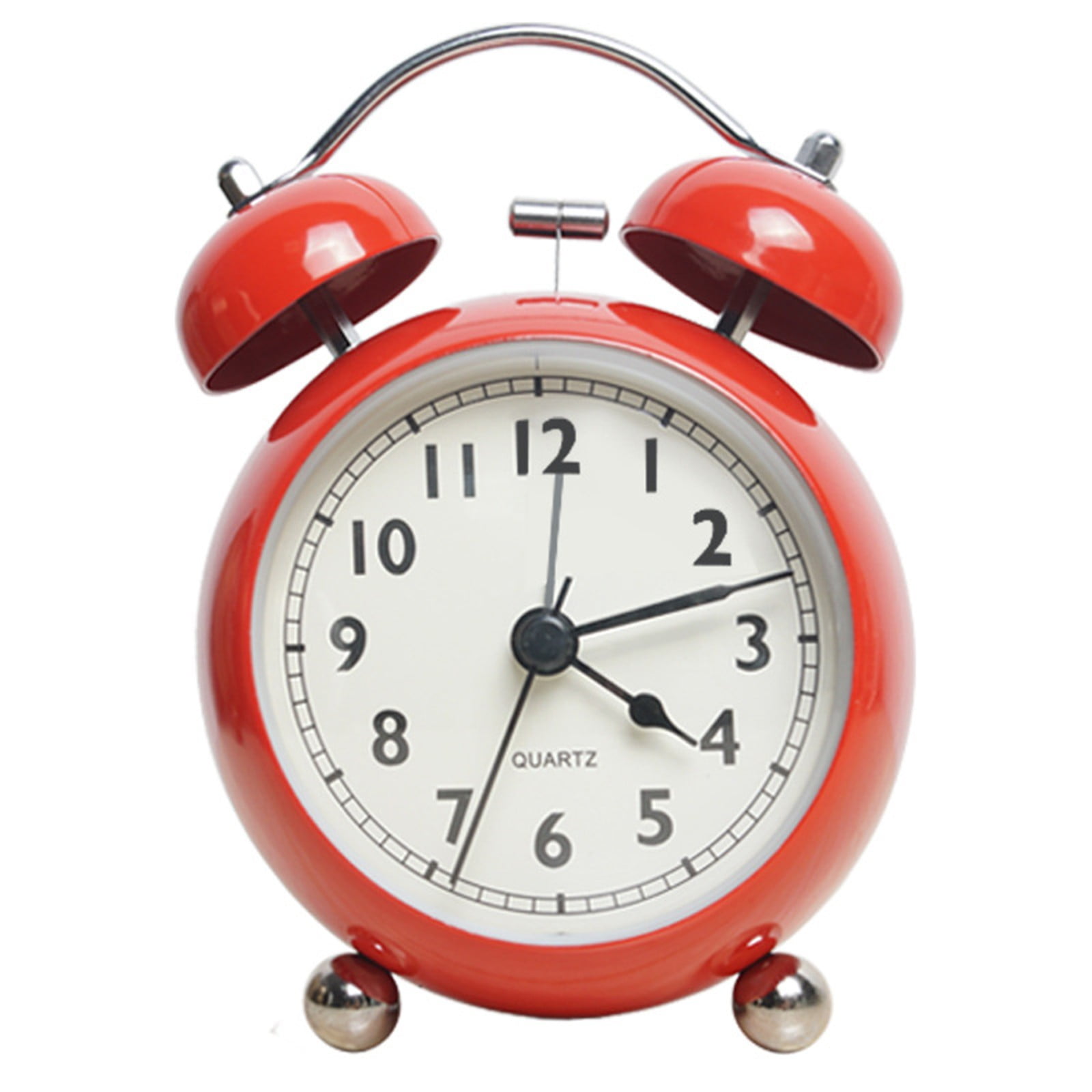 KDJ Vintage Alarm Clock Twin Bell Extra Loud Battery Classic Backlight ...