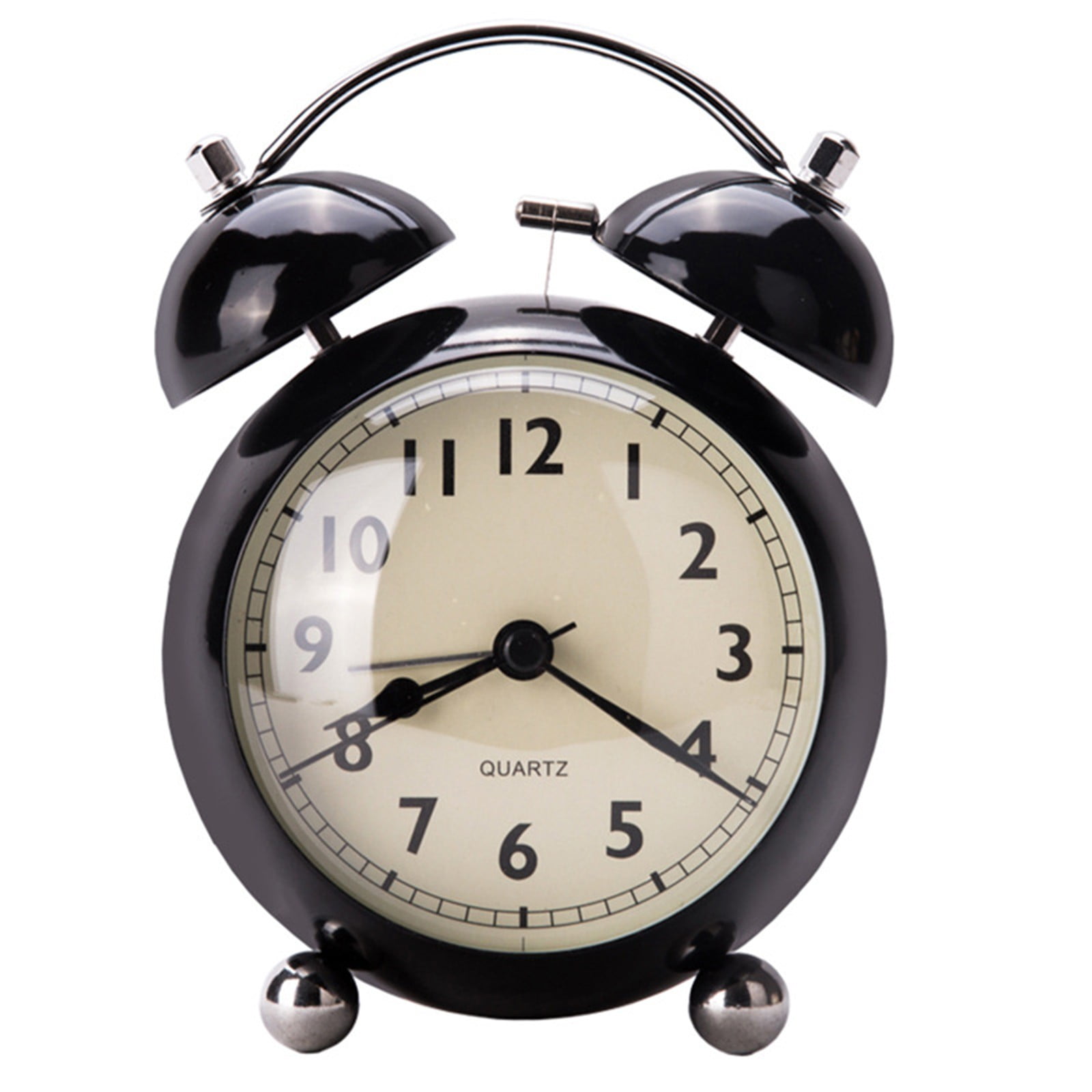 KDJ Vintage Alarm Clock Twin Bell Extra Loud Battery Classic Backlight ...