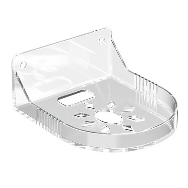 KDJ Wall Shelf Monitor Router Rack No-Drill Storage Box Wall Shelves - Walmart.com